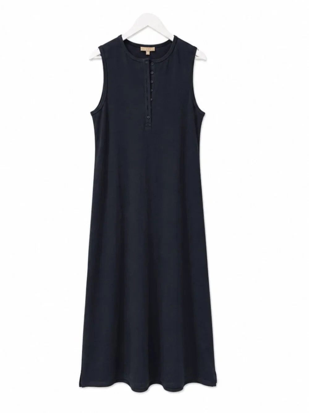 Lilla P | Dresses | Nwt Lilla P Henley Maxi Dress Dark Navy | Poshmark